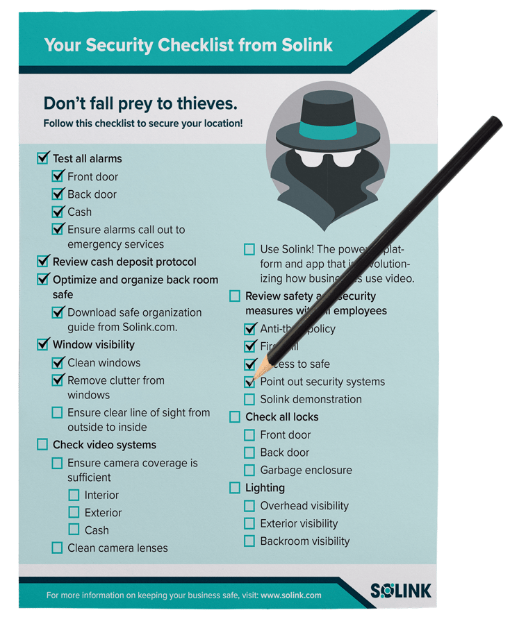 Security Checklist Download